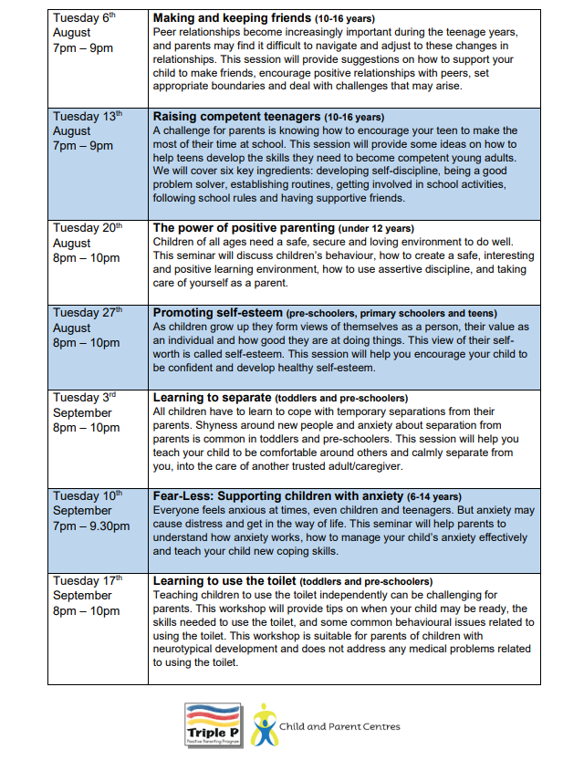 Upcoming Workshops | Brookman