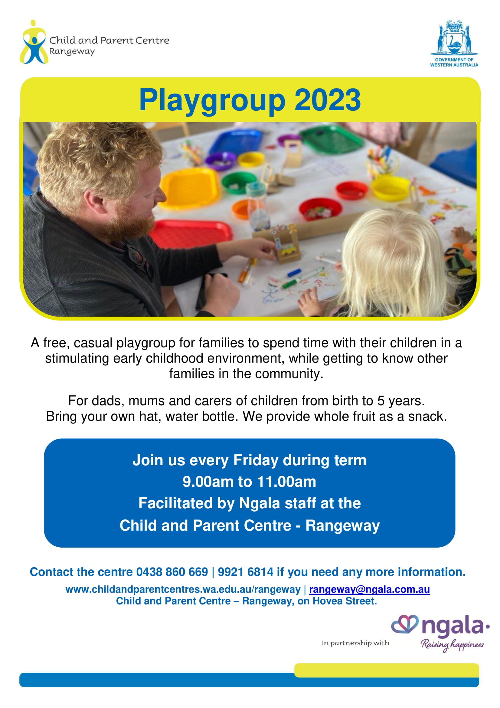 CPR 2023 Play Group flyer -1 | Rangeway
